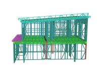 China Modular Home Prefabricated House Construction Apartment Buildings With Light Steel Frame for sale