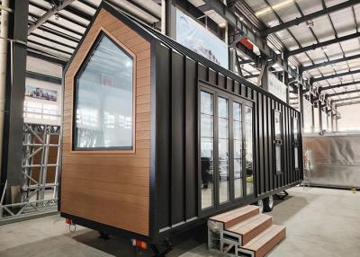 China US/AS Prefab House Modular Home Tiny House On Trailer With Ligth Steel Frame for sale