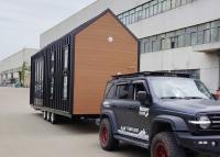 China US/AS Modular Home Prefab Tiny House Kit With Trailer For Camping/ Resort for sale