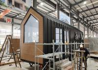 China Australia Standard Modular Kit Home Prefabricated Tiny House On Wheels Trailer For Living for sale