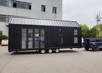 China Australia Standard Mobile Home Prefabricated Tiny House On Wheels Trailer For Living for sale