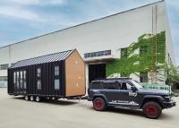 China Australia Standard Modular Kit Home Prefabricated Tiny House On Wheels Trailer For Living for sale