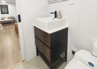 China Modern Tiny House With Kitchen And Bathroom Luxury Prefab Tiny Home On Wheels for sale