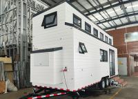 China Prefab Trailer House Tiny House On Wheels Hot Selling Mobile Home for sale