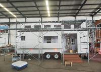 China Tiny House On Wheels For AS/NZS Luxury Mobile Home With 2 Bedrooms Trailer House Ready To Ship for sale