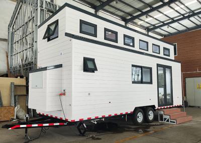 China Modern Tiny House On Wheels Prefab Home With 2 Bedrooms And Solar Panels for sale
