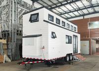 China 40ft Tiny House With Patio And 2 Bedroom Prefabricated Home Ready To Live In for sale