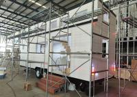 China 2‑Bedroom Luxury Mobile Tiny House On Wheels | AS/NZS Certified Trailer House Ready for Shipping for sale