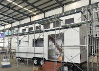 China Prefab Trailer House Tiny House  On Wheels Hot Selling Mobile Tiny Home for sale