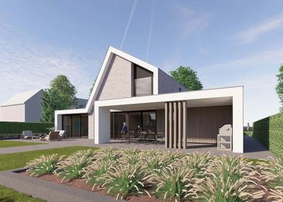 China High-Quality Prefabricated Villas Quick Assembly Modular Homes With Light Steel Frame for sale