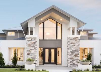 China ISO 9001 Light Steel Frame Prefabricated Villas With 5 Bedroom Modular Homes for sale