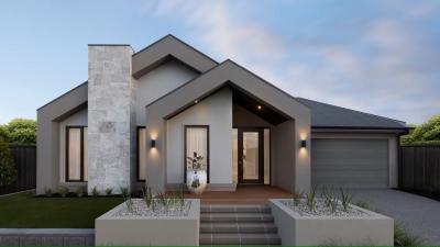 China Luxury Prefabricated Villa High End Light Steel Mansion House 4 Bedrooms 2 Bathrooms Customizable Design for sale