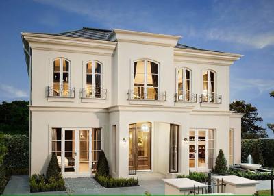 China Factory Prefabricated Metal Steel House Custom Light Steel Framing House Villa With 4 Bedroom for sale