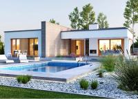 China AU/NZ Standard Light Gauge Steel Villa Prefabricated Luxury Home Design for sale