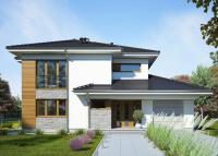 China Economic Prefab Villa Prefabricated Light Steel Frame 2 Storey for sale
