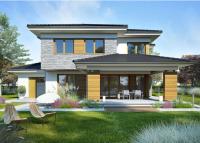 China Single Family Homes Designs 5 Bedroom Villa Prefab for sale