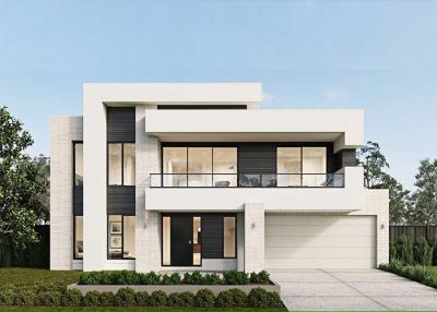China AU / NZ Standard Light Gauge Steel Villa Prefabricated Durable Homes Luxury Design for sale