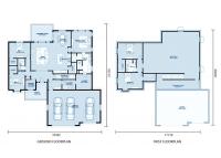 China AS / NZS / USA Prefabricated Luxury Villas Durable Efficient Homes Light Steel Frame Hosue for sale
