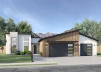 China AS / NZS / USA Prefabricated Luxury Villas Durable Efficient Homes Light Steel Frame Hosue for sale