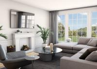 China AS / NZS / USA Prefabricated Luxury Villas Durable Efficient Homes Light Steel Frame Hosue for sale