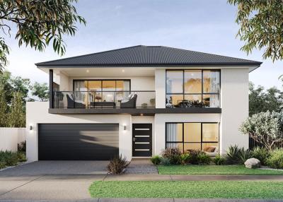 China Eco Friendly Quick Assemble Modern Luxury Prefab House Villa Light Steel Frame for sale