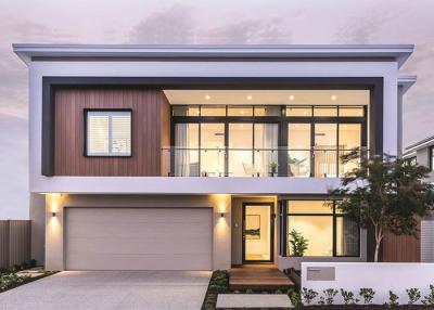 China Luxury Villa Real Estate Prefabricated Houses Australian Stander Light Gauge Steel Framing for sale