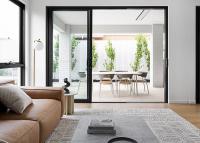 China Modern Prefabricated Green Homes Galvanized Light Structure Aluminum Alloy Door for sale