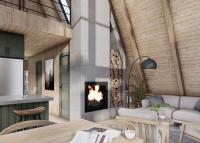 China As/Nzs Standard Design Tiny Home Prefab A Frame Homes For Small House Kits for sale