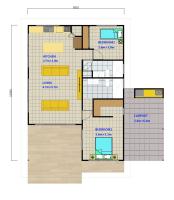 China Light Steel Structure Australian Granny Flat / Foldable House With Light Weight Steel Frame for sale