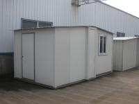 China Sandwich Panel White Foldable Emergency Shelter/ Steel Frame Foldable House for sale