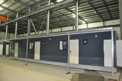 China Combination Prefabricated Light Steel Prefab House / Prefab Modular Home Kit for sale
