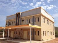 China Town House Prefabricated Villas/Prefab Two Family Houses Green Prefab Homes for sale