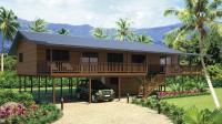 China Durable Wooden Beach Bungalows: Light Steel Frame for Modern Holiday Living for sale