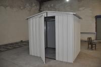 China China White Moisture Proof Construction Steel Metal  Shelters / Car Sheds With Light Steel Frame for sale