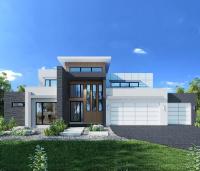 China AS / NZS / USA Light Steel Frame House Prefabricated House Kits Prefab Houses for sale