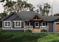 China Cheap Quickliy Prefab Luxury Villas Single Family Home With Steel Frame for sale