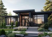 China USA Modular Home Environmental Prefab House Light Stee House Villa Singel Family Homes for sale