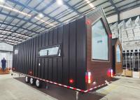 China US / AS Modular Prefabricated Prefab Tiny House On Wheels With Bathroom for sale