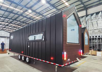 China US / AS Modular Prefabricated Prefab Tiny House On Wheels With Bathroom for sale