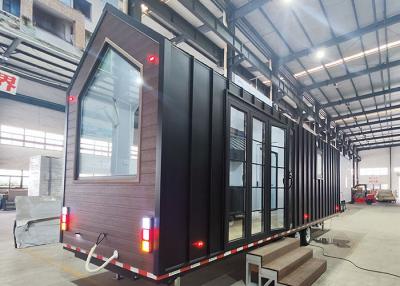 China US / AS Modular Prefabricated House On Wheels Moudlar Homes for sale