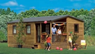 China Australia Folding Mobile Homes , One Floor  Villa Style Prefabricated Homes granny flat for sale