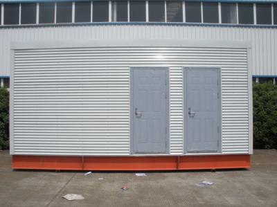 China Multi-Function Steel Frame Prefab Modular Homes For Mobile Toilet / Office Pod for sale