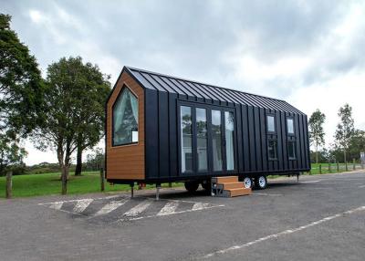 China Los Angeles Emergency Trailer House On Wheels Luxury Movable House for sale