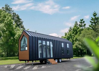 China Modern Design Prefab House Modular Container Luxury Tiny House On Wheels for sale