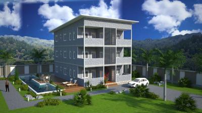 China SOHO Steel Structure Prefabricated Apartment Buildings , Prefabricated Dormitory House Kits for sale