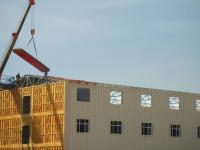 China Light Steel Prefabricated House Apartment Buildings , Portable House Panelized Home Kits for sale