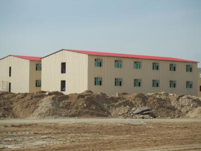 China Low-Cost Prefab Commercial Buildings / Energy Saving Prefab Metal Building Panelized Home Kits for sale