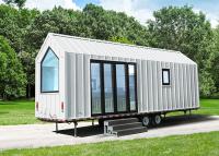 China AS / US  STANDARD Affordable Prefab Tiny House On Wheels With Bedroom Bathroom for sale