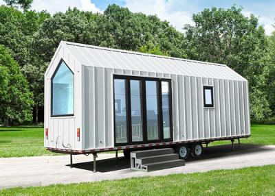 China AS / US  STANDARD Affordable Prefab Tiny House On Wheels With Bedroom Bathroom for sale