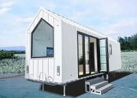 China AS / USA Standard Prefabricated Tiny House On Wheels Modular Home for sale